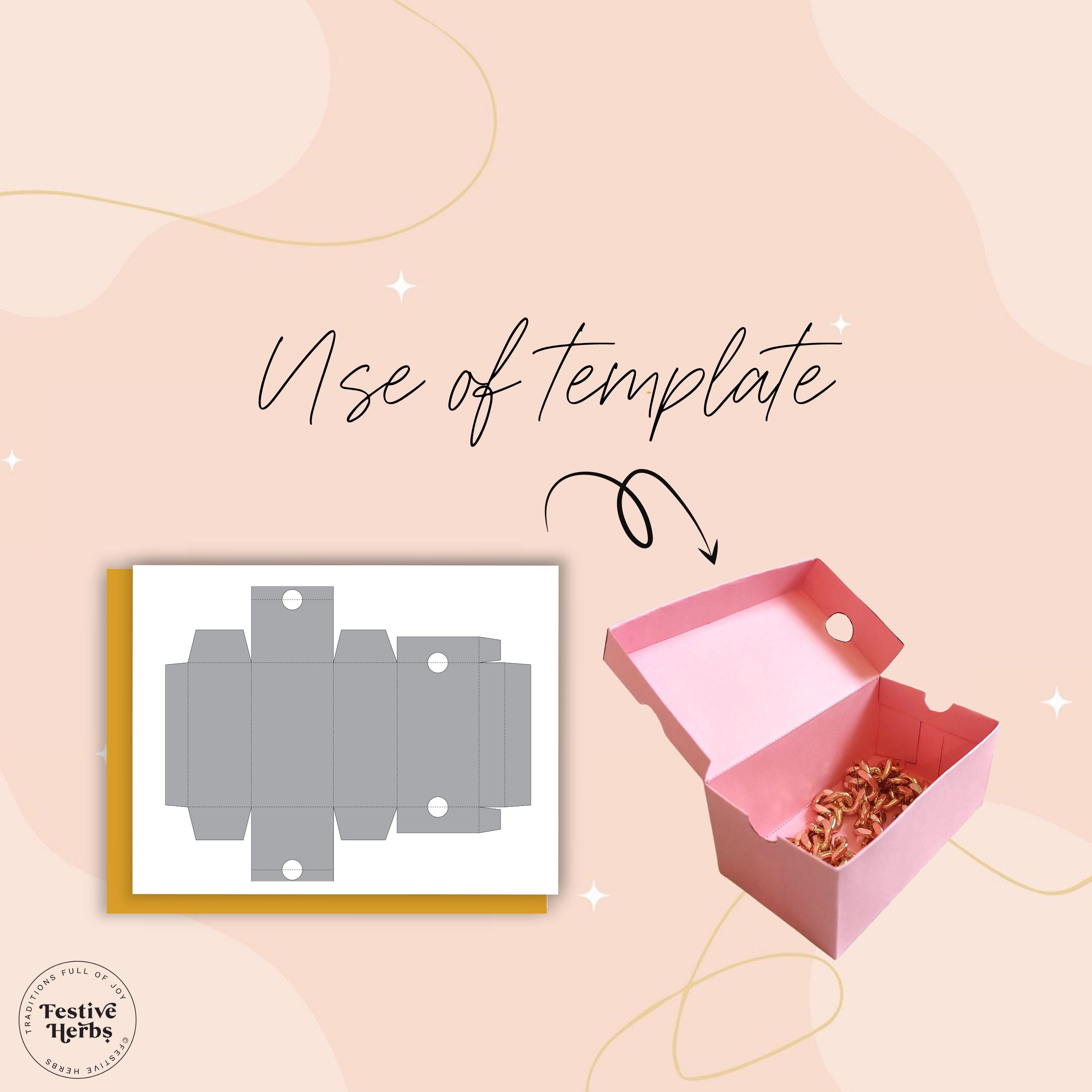 Mini Shoes Box Template Mini Sneaker Box Template Shoe Box - Etsy