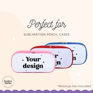 Sublimation Pencil Case Template, Pencil Bag Template, Pencil Pouch ...