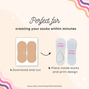 Sock Jig Template BUNDLE, Sock Jig Sublimation, Sock Insert Template ...