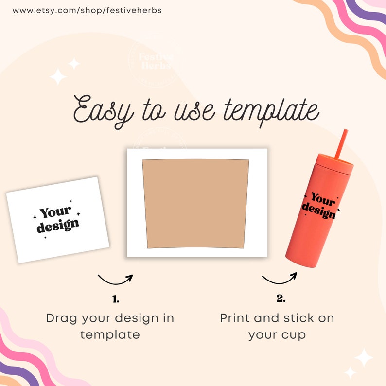 Strata Cup Template, 16oz Tumbler Template Strata Skinny, Strata Cup ...