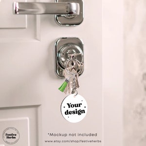 Circle Keychain Template, 2 Inch Keychain Sublimation Template Circle ...