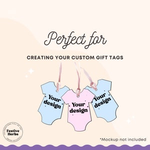 Baby Gift Tag SVG, Gift Tag Template Baby Shower Gift Tags Printable ...
