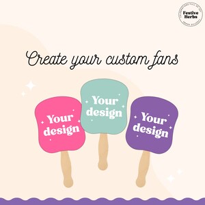 Church Fan Template Canva, Church Fan SVG, Paddle Fan Template, Paddle ...