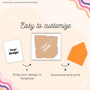 Envelope Template, Envelope 5x7, Envelope SVG Template Cricut, Envelope ...