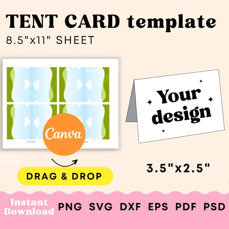 Table Number Tent - Etsy