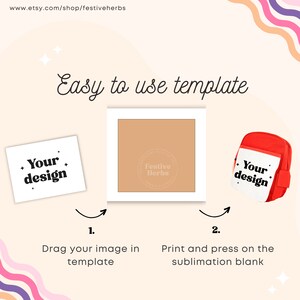 Kids Backpack Sublimation Template, Kids Backpack SVG Canva Template ...