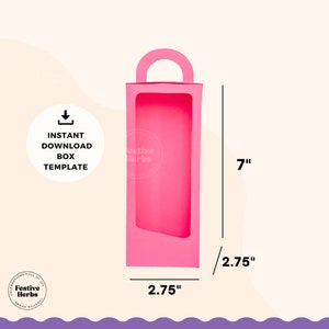 Tall Box Wide Template, Tall Box Svg, Treat Box Templet for Kids ...