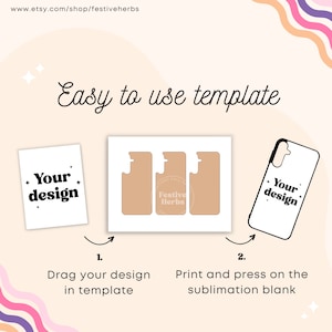 Samsung Template BUNDLE, Phone Case Template, Samsung Sublimation ...