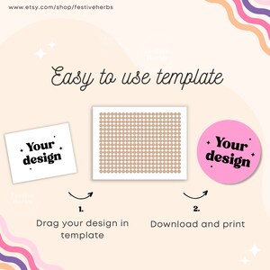 12mm Circle Template, Circle SVG, Circle Label Template, Sticker ...