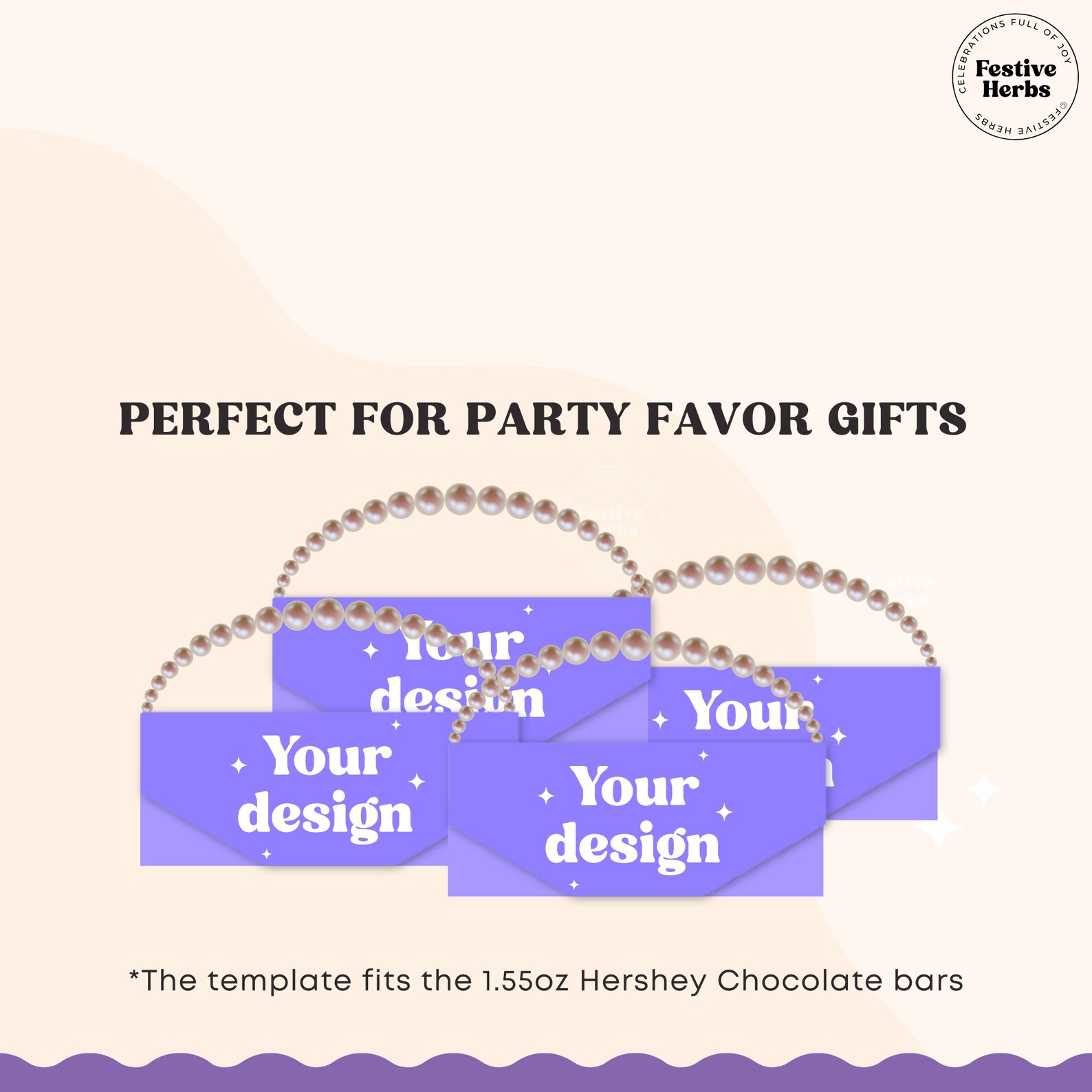 Chocolate Bar Purse Template, Chocolate Wrapper Template Party Favor ...
