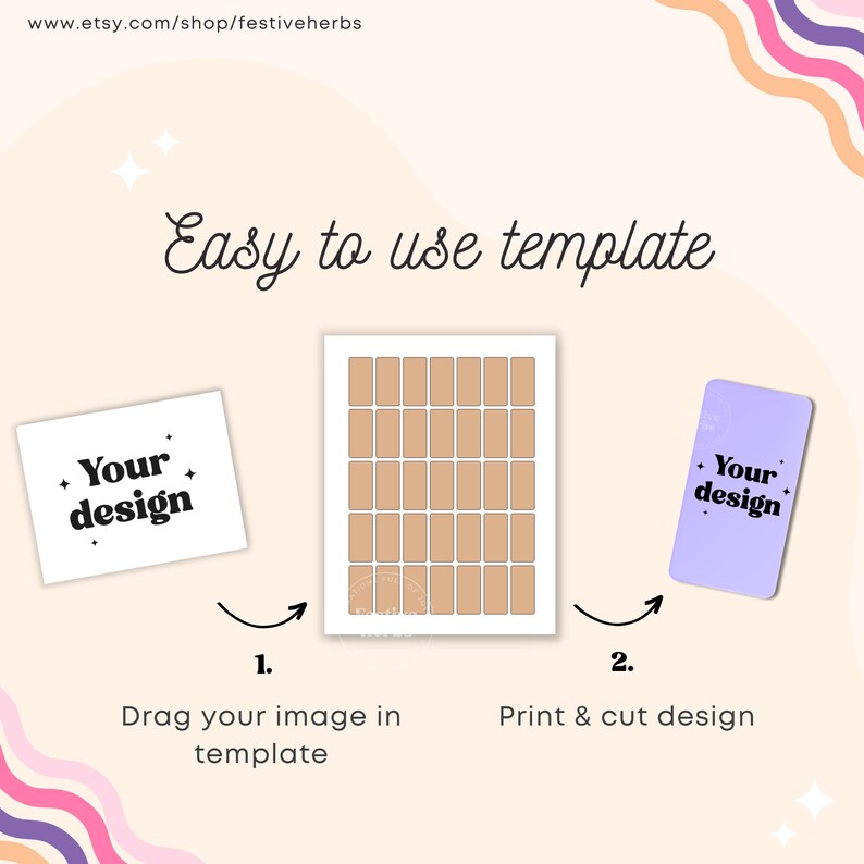 Domino Template, Domino Tile SVG Template for Cricut, Canva Template ...