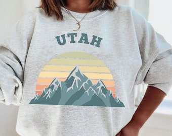 Utah Mountains Sweater - Etsy
