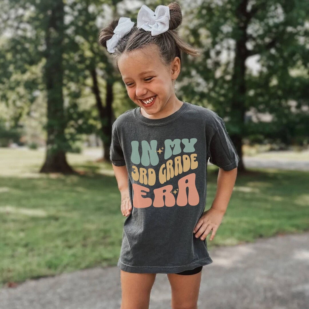 In My Third Grade Era Shirt, Third Grade Shirt, First Day of 3rd Grade ...