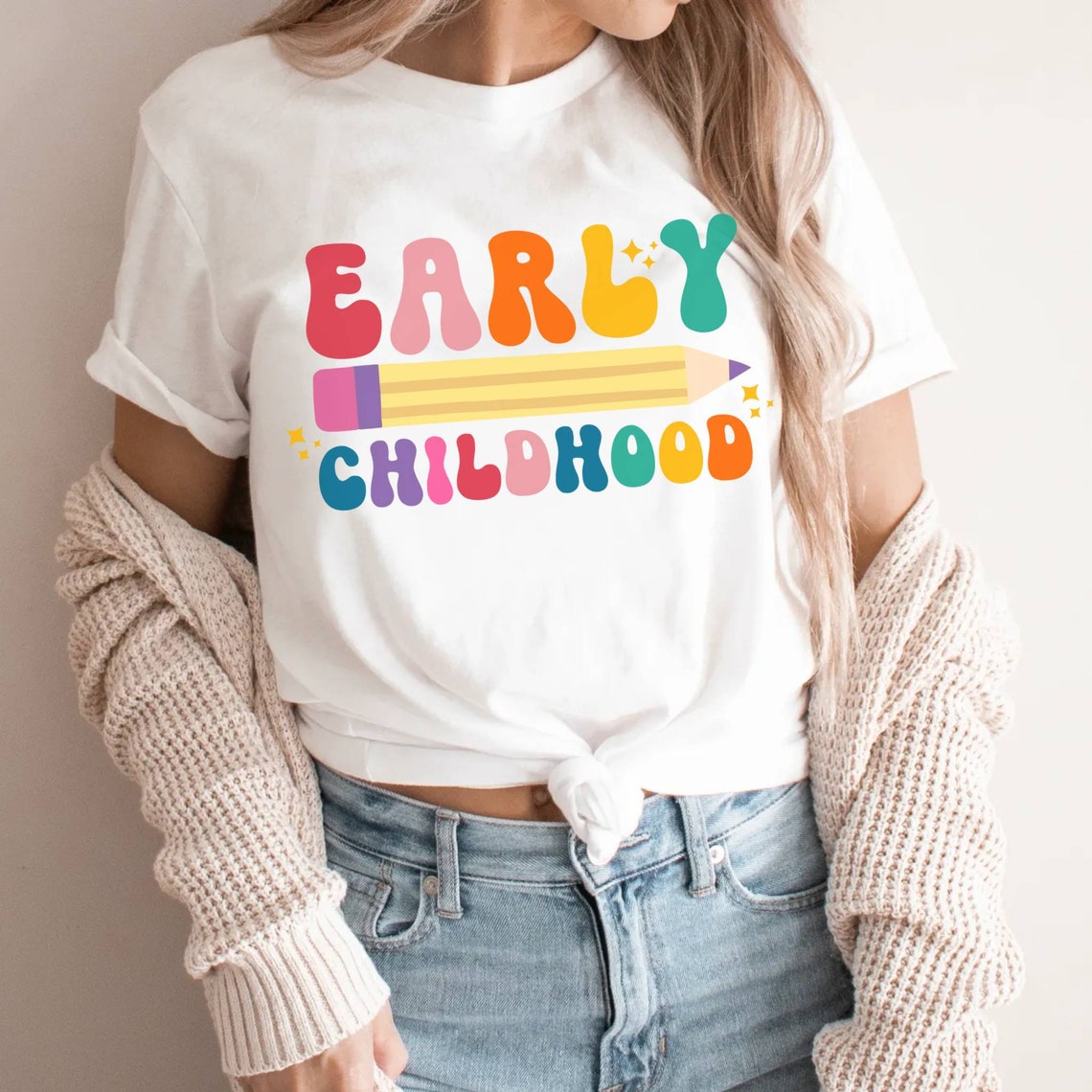 Early Childhood Shirt, Daycare Teacher Shirts, Oh Hey Early Childhood ...