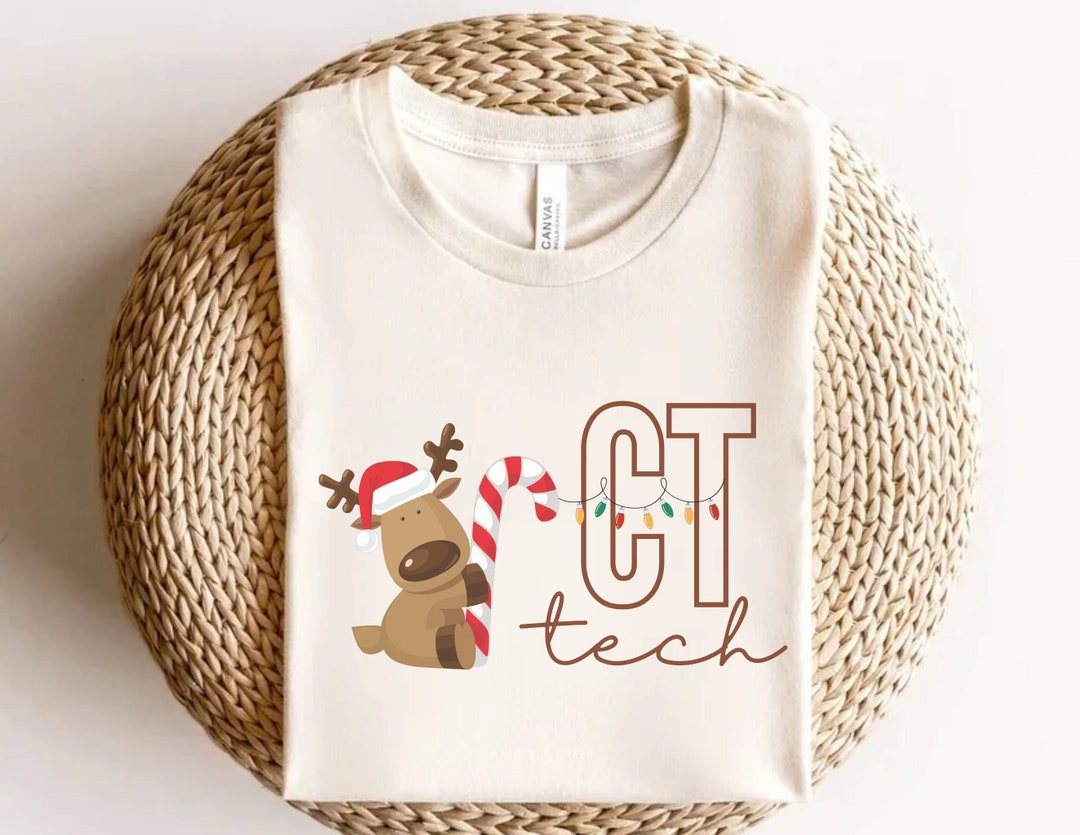 CT Scan Christmas Shirt, Christmas Ct Tech Shirt, Ct Scan Crewneck, Can ...