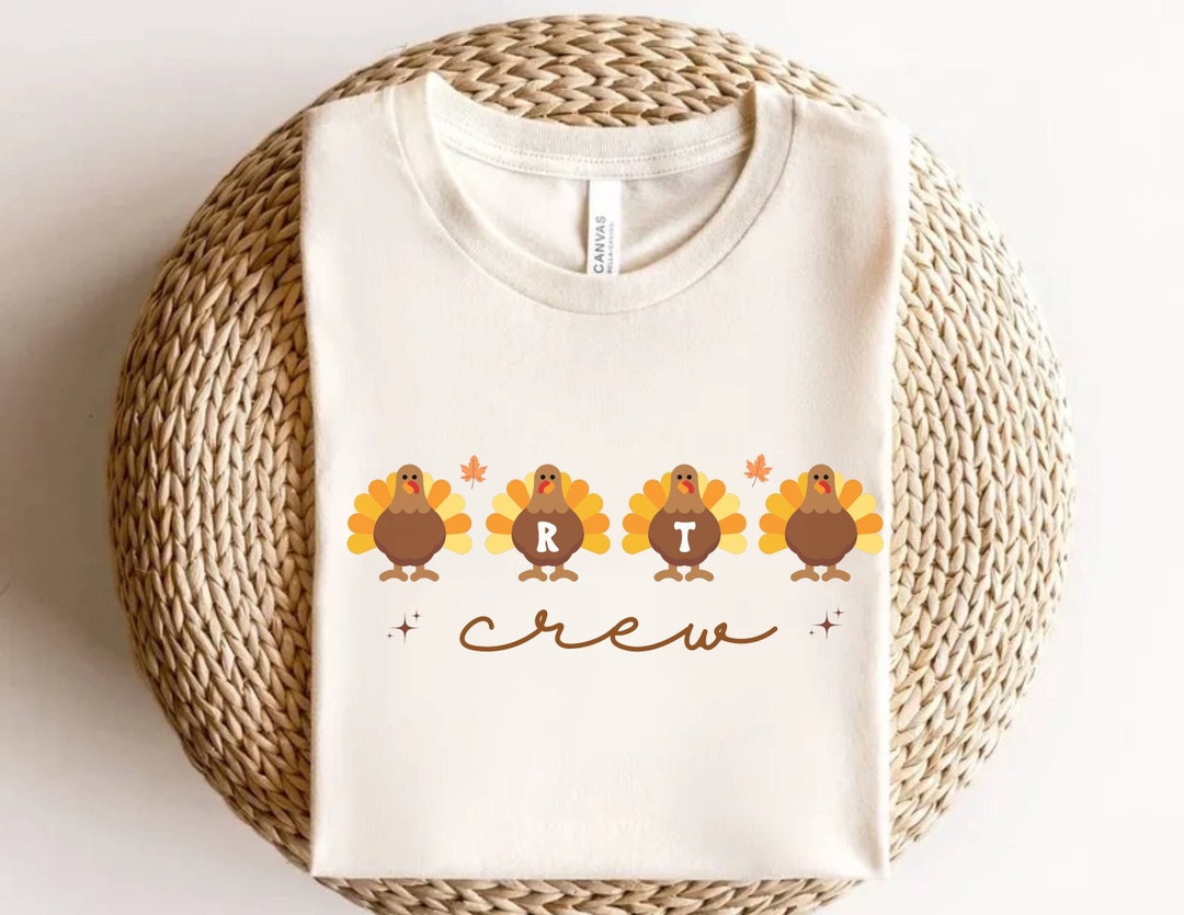 Respiratory Therapist Thanksgiving Shirt, Respiratory Therapy Shirt, RT ...