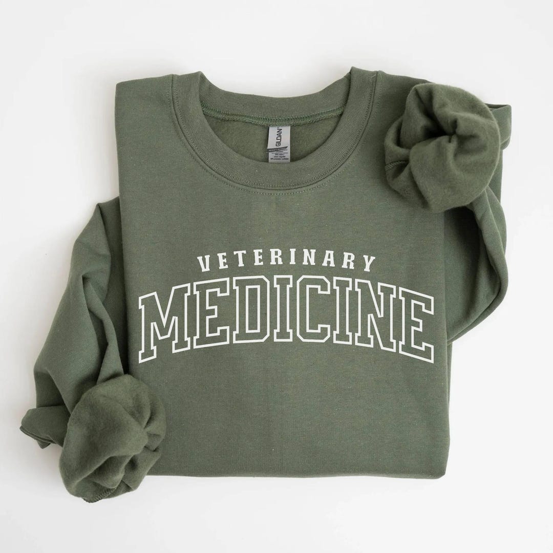 Veterinary Medicine Sweatshirt, Vet Tech Shirt, Veterinary Technician ...