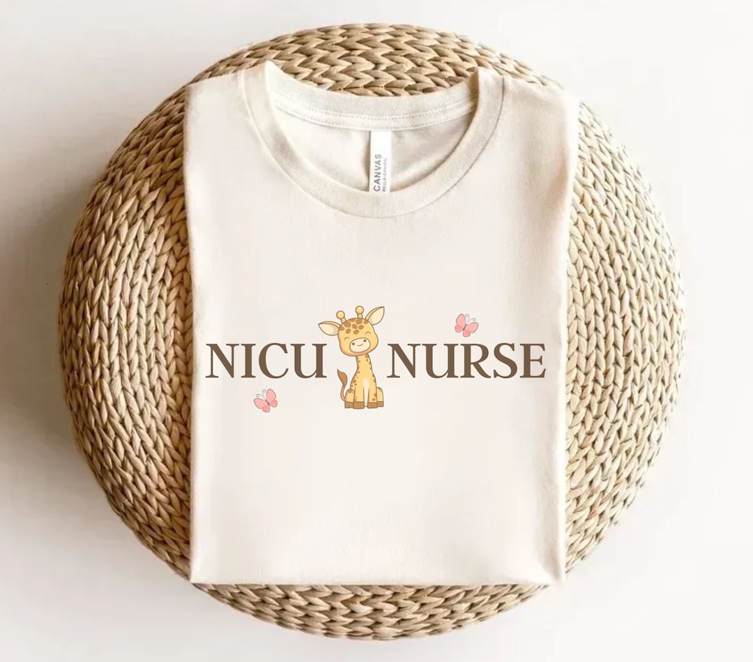 NICU Nurse Shirt Nicu Tshirt Neonatal ICU Nurse NICU Nurse - Etsy