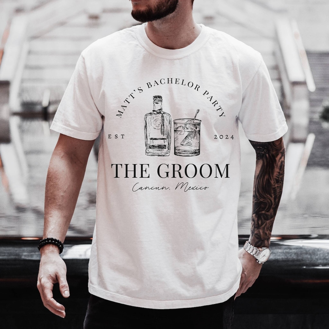 Bachelor Party Shirts, Groomsmen Shirts, Funny Bachelor Gifts, Custom ...