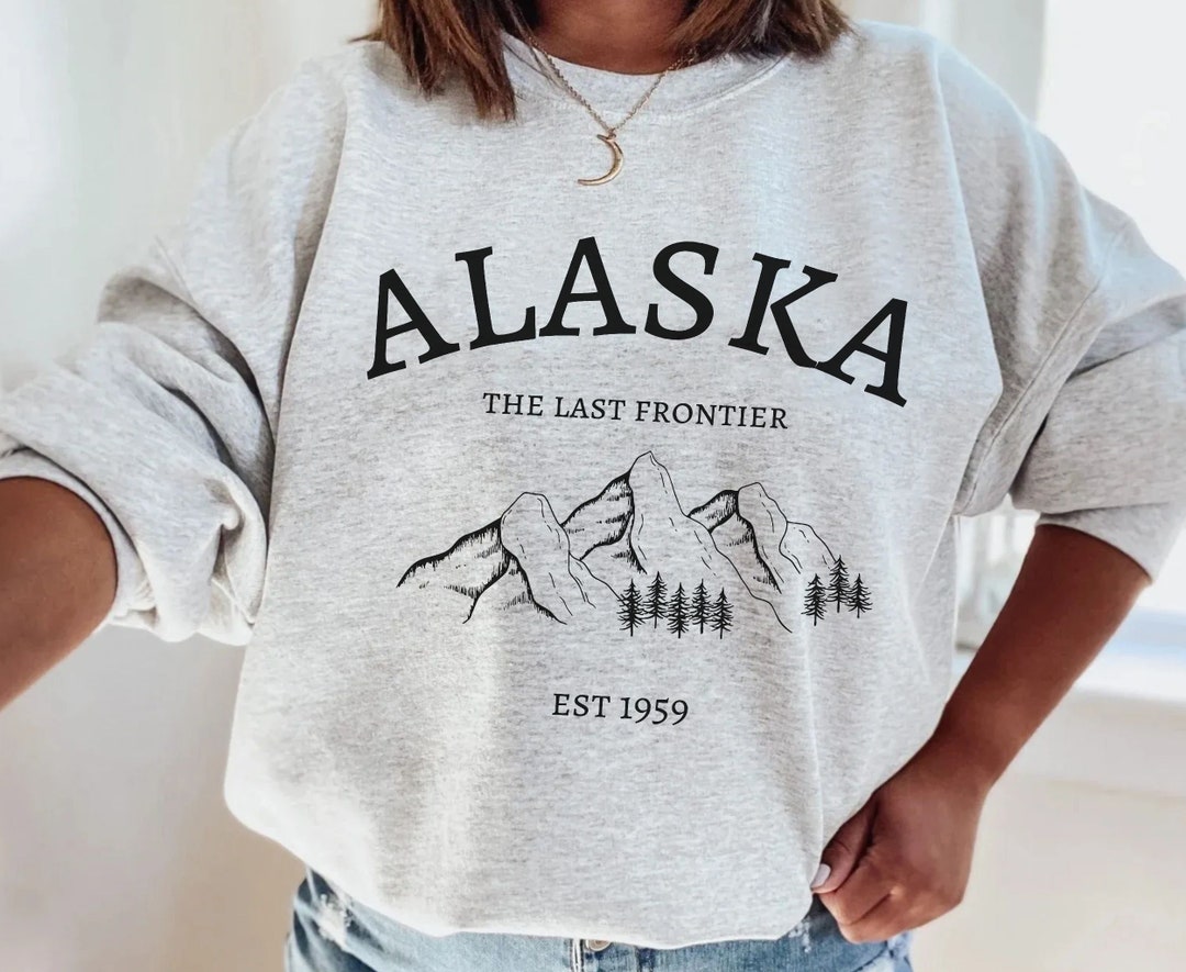 Alaska Sweatshirt, Vintage Alaska Sweater, Alaska Shirt, Alaska ...
