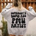 PMU Artist Sweater Sweatshirt, Microblading Sweatshirt Gift for ...