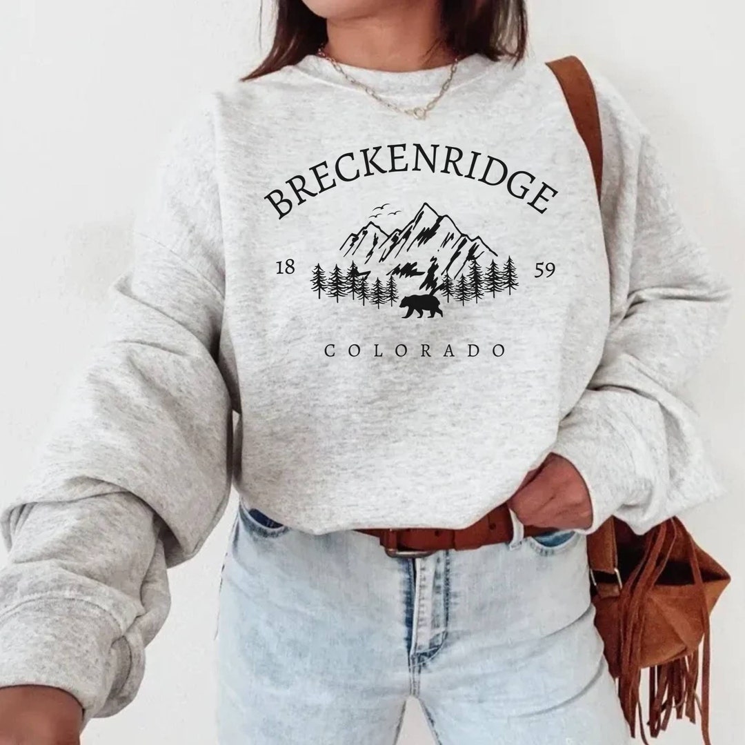 Breckenridge Sweatshirt, Breckenridge Crewneck, Breckenridge Colorado ...