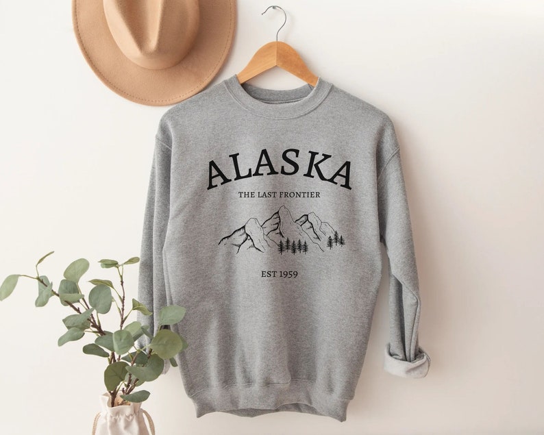 Alaska Sweatshirt Vintage Alaska Sweater Alaska Shirt - Etsy