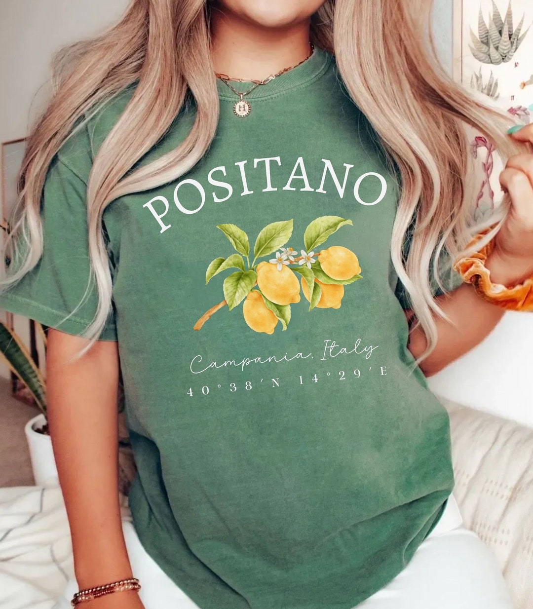 Comfort Color Positano Shirt, Positano Italy Tshirt, Italy Gift ...