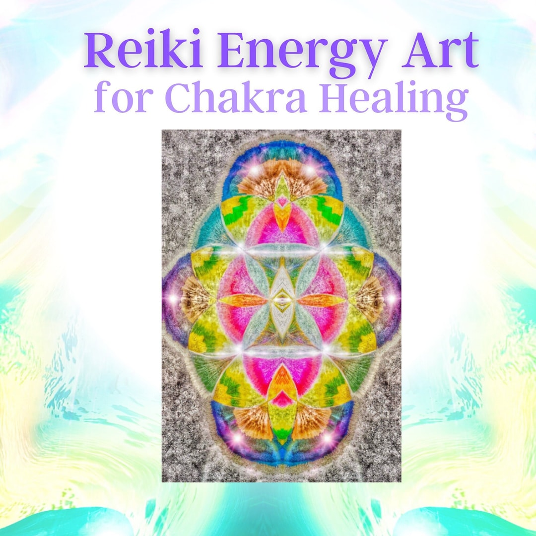Reiki Energy Art “chakra Healing” - Etsy