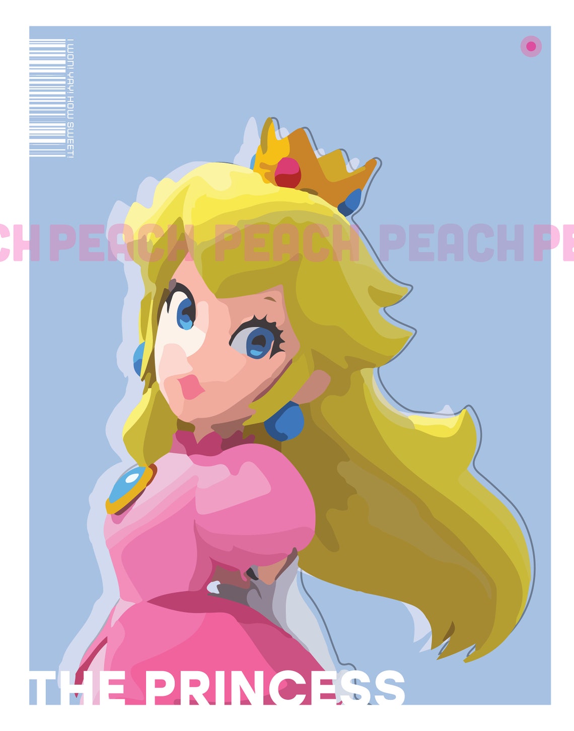 Princess Peach, Princess Peach Poster, Super Mario, Smash Bros, Super ...