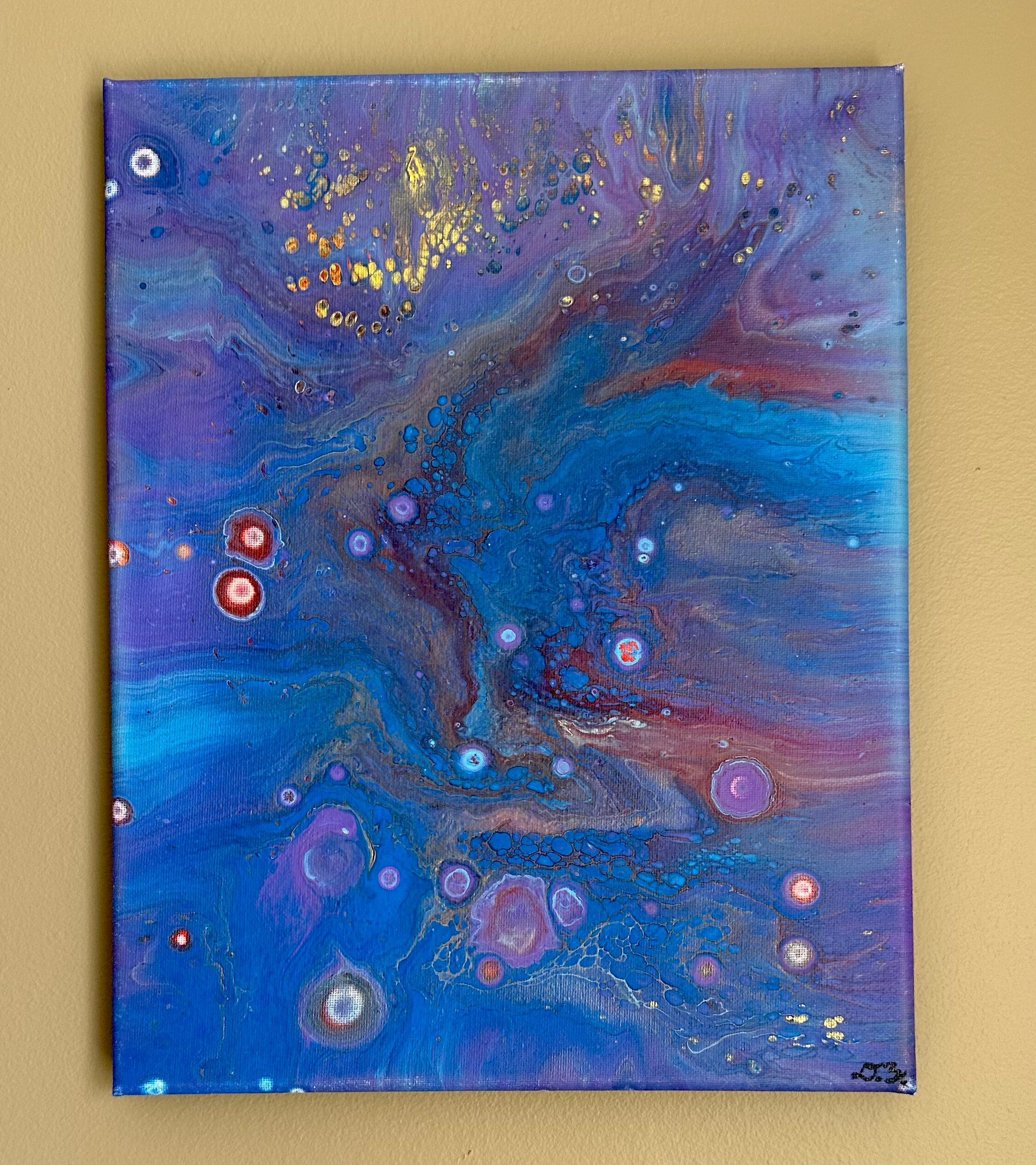 Creation of a Supernova Painting - Etsy