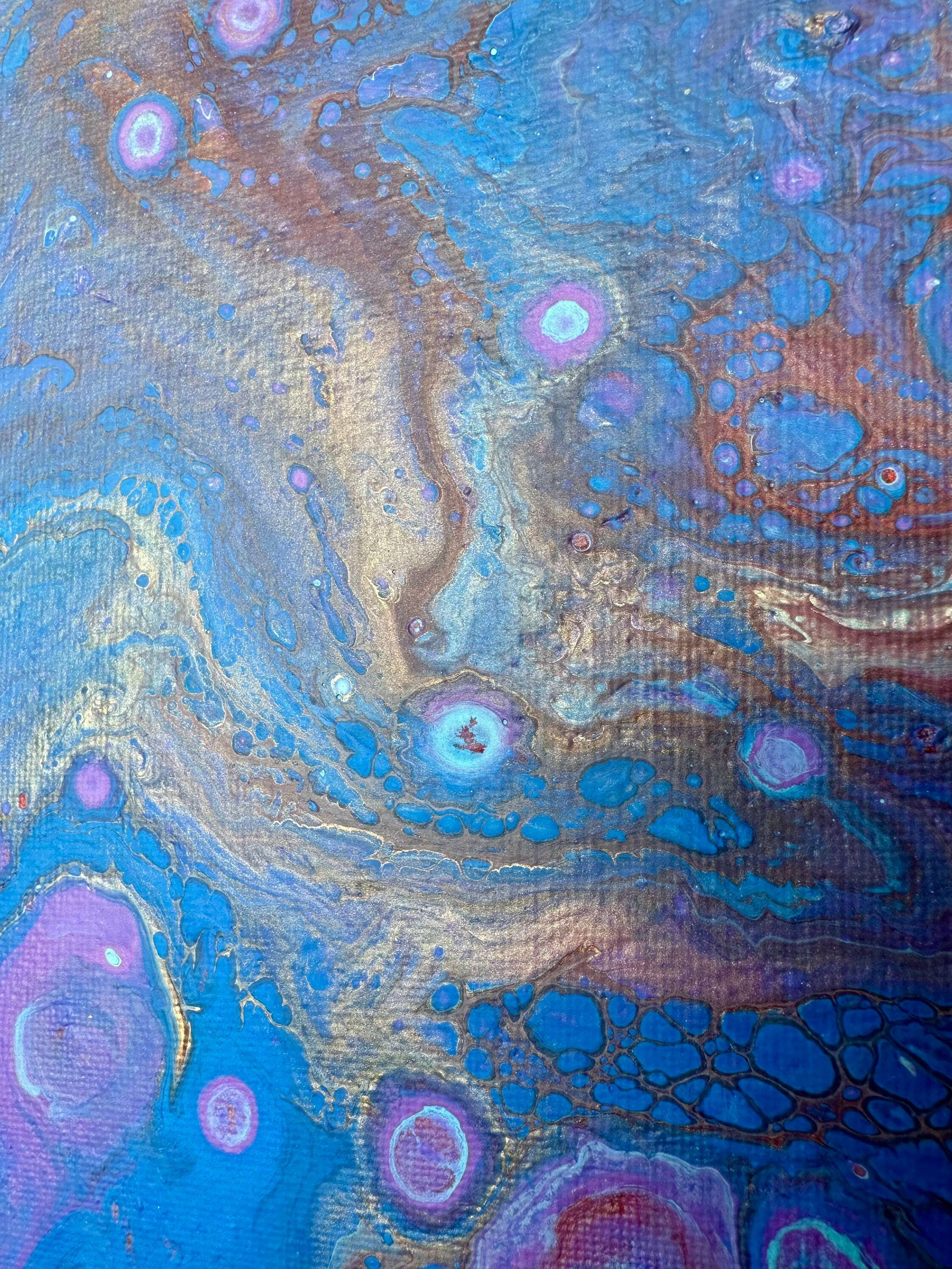 Creation of a Supernova Painting - Etsy