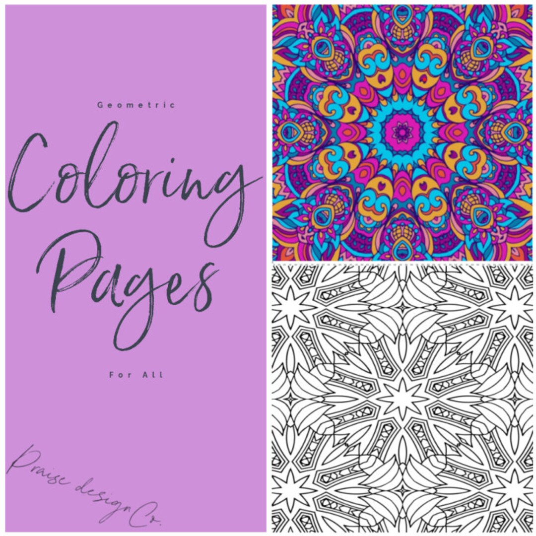 Adult Coloring Pages, 35 Coloring Pages, Coloring Pages, Geometric ...