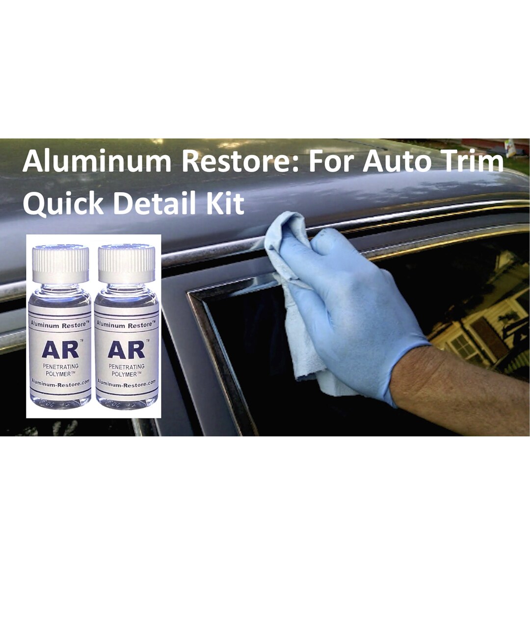 Aluminum Restore™ "classic 2-bottle" Auto Trim Polish - Quick Detail ...