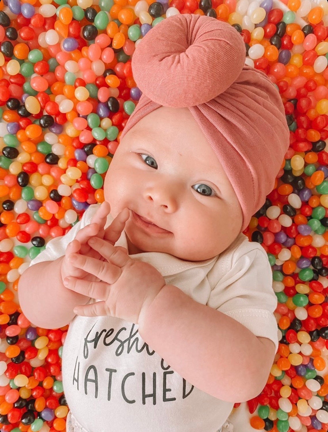 Baby Turban Hat, Baby Shower Gift, New Baby Gift, Baby Girl Gift, Baby ...