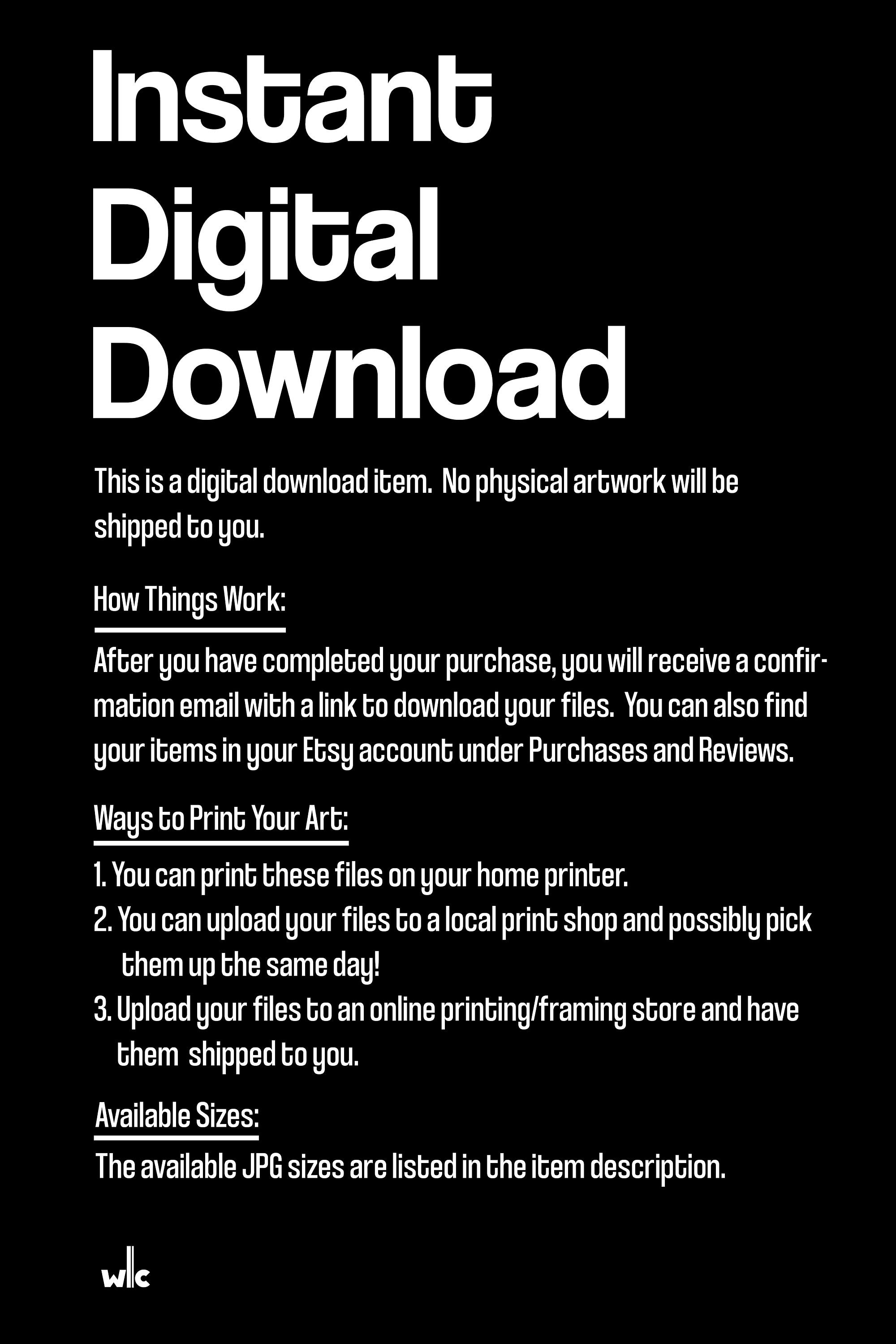 Ctrl Alt Del Definition Art Print Funny Minimalist Poster for Digital ...