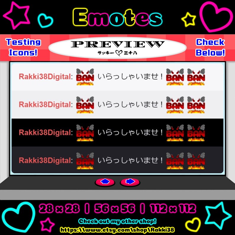 Evil Ban Emote - Etsy