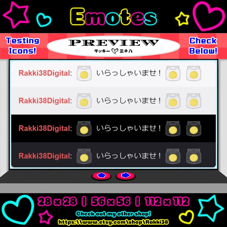 Coin Tip Jar Emote - Etsy