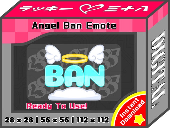 Angel Ban Emote - Etsy