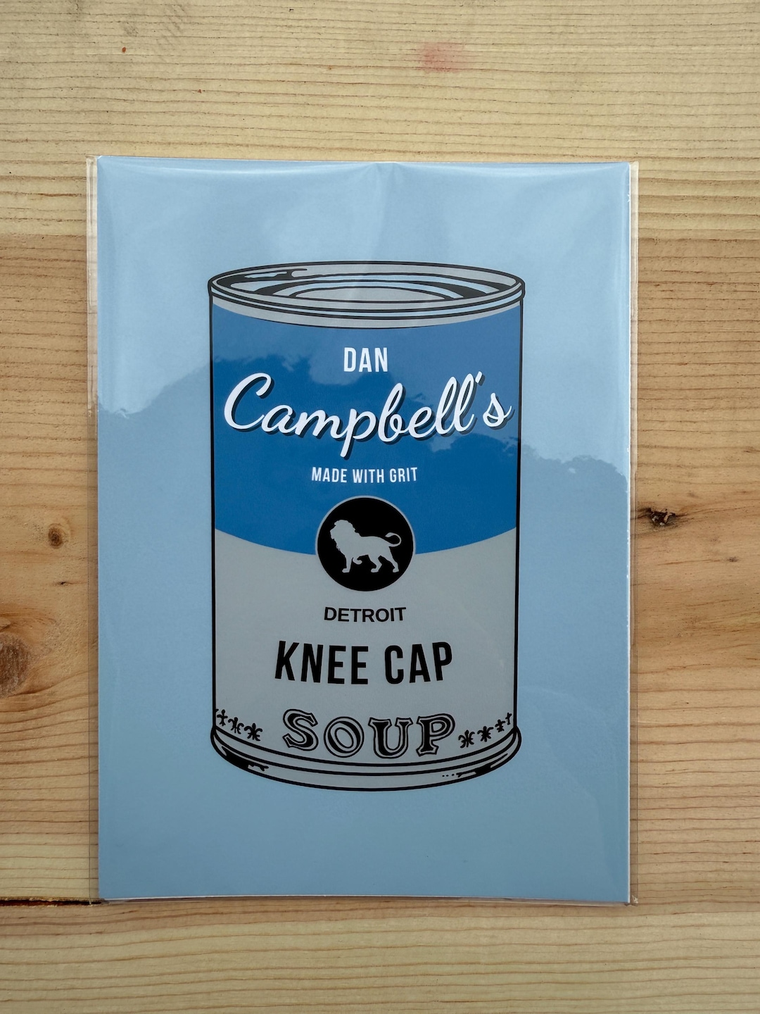 Knee Cap Soup Print - Etsy