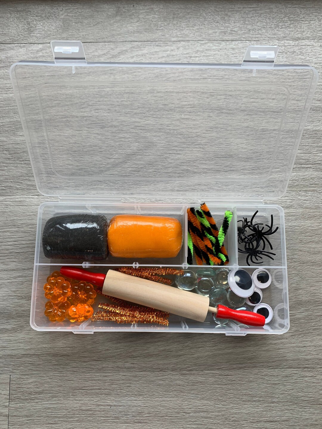 Halloween Playdough Sensory Kit - Etsy
