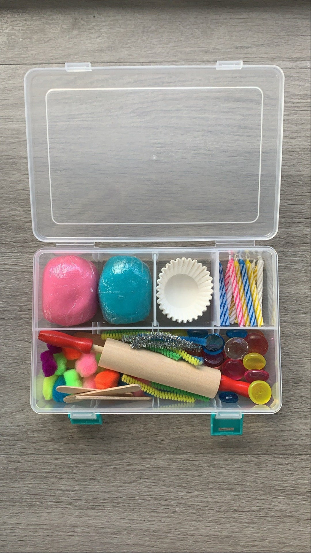 Cupcake Playdough Sensory Kit - Etsy