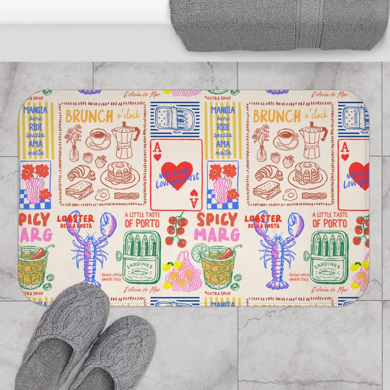 Funny Bath Mat - Etsy Canada