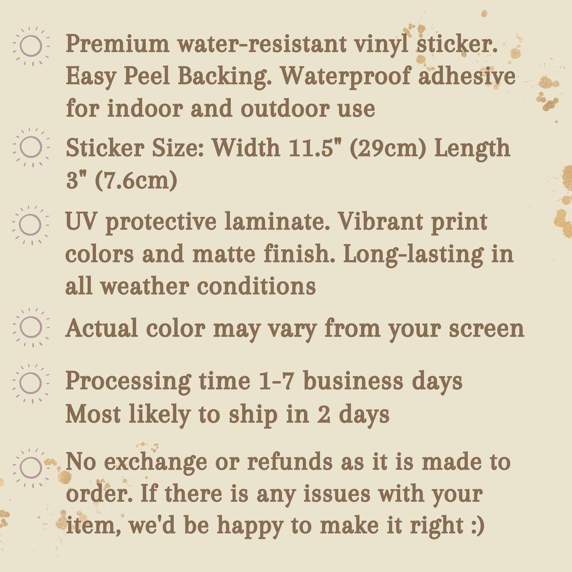 IBS Bumper Sticker Retro Car Genz Car Accessories Warrior - Etsy