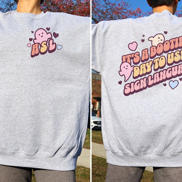 Funny Asl Sweater - Etsy