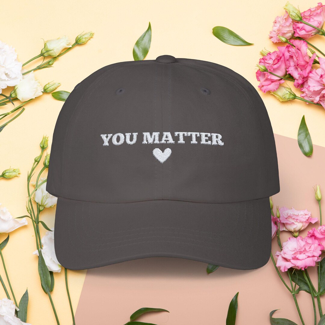 Custom Mental Health Embroidered Cap Personalized Affirmation Gift ...