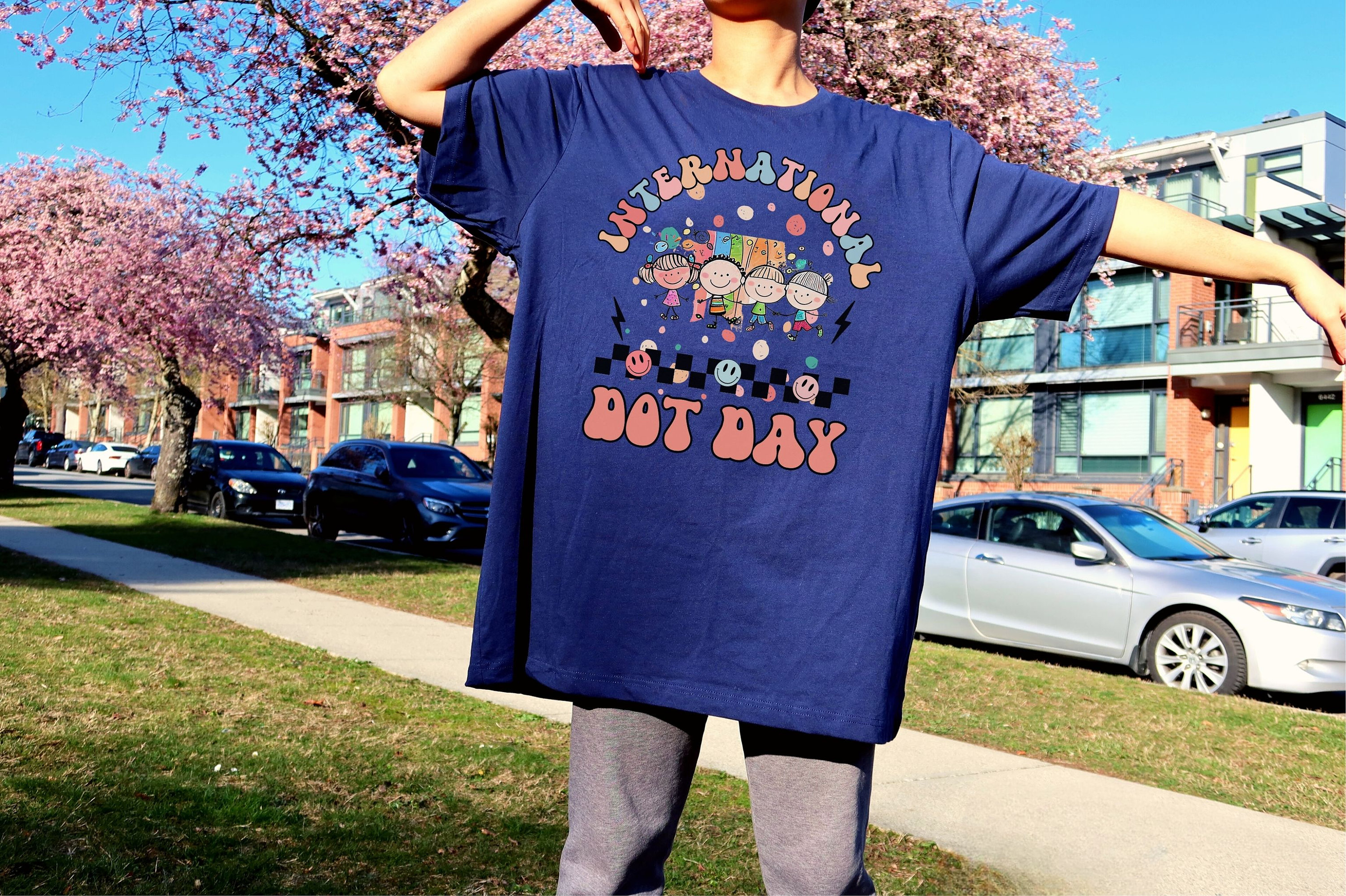 International Dot Day Shirt Dot Day Tshirt Dot Shirts Retro Dot Day ...