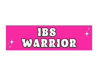 Gen Z Bumper Sticker, sorry for Speeding, I Have Ibs Irritable Bowel ...