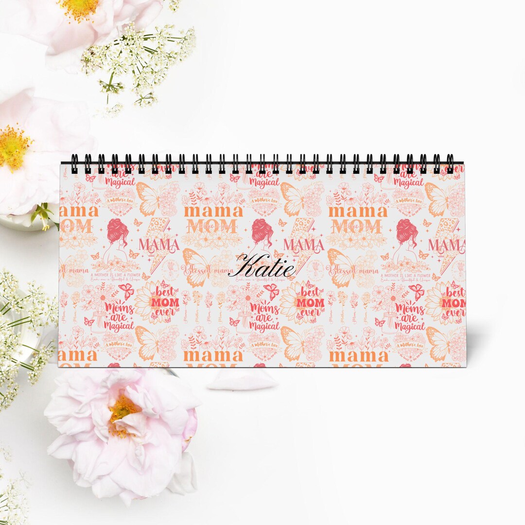 Custom Mom Desk Calendar 2026 Grid Calendar New Year Thank You Gift ...