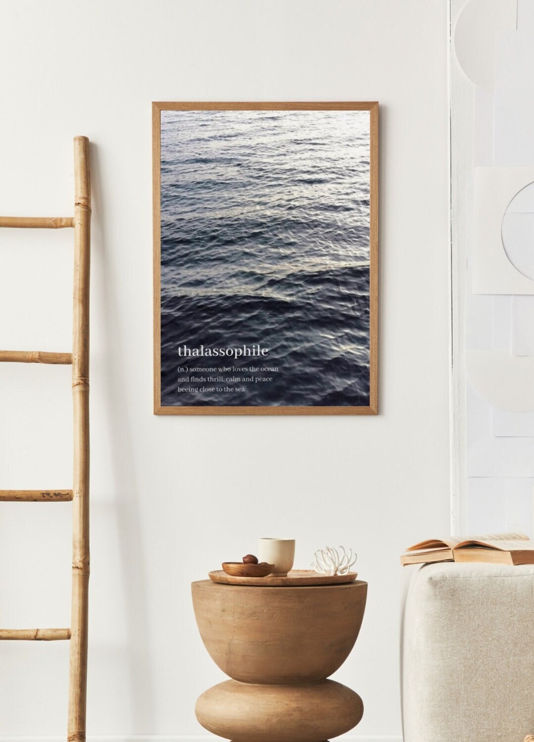 Wave Poster, Water Photography, Sea Motif, Inspirational Quote English ...